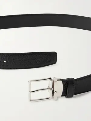 Montblanc 3.5cm Reversible Leather Belt