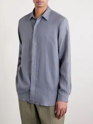 LARDINI Linen Shirt