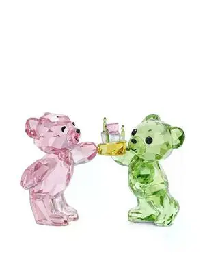 SWAROVSKI Kris Bear Birthday Bears Ornament - Pink