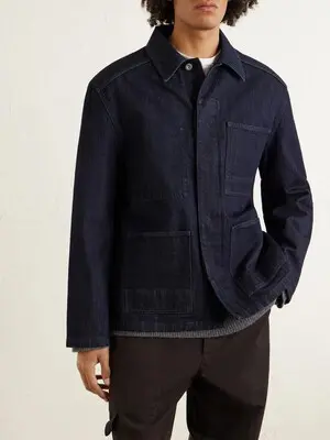 JIL SANDER Denim Blouson Jacket