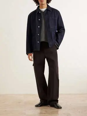 JIL SANDER Denim Blouson Jacket
