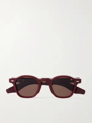 JACQUES MARIE MAGE Zephirin D-frame Sunglasses - Red