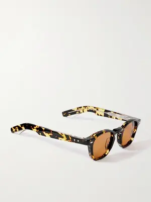 JACQUES MARIE MAGE Zephirin D-frame Sunglasses - Tortoiseshell