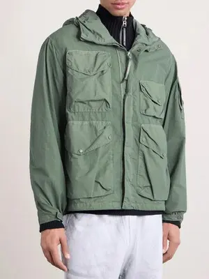 C.P. COMPANY Flatt Shell Hooded Jacket