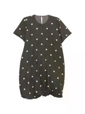 JNBY Polka-dot Mini Dress - Brown