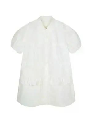JNBY A-line Short Sleeve Dress - Neutrals