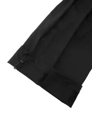 CROQUIS Tapered Drawstring Trousers