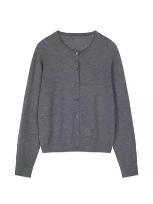 JNBY Minimalist Cardigan - Grey
