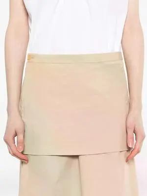 LESS A-line Midi Skirt