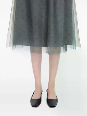 JNBY Polka Dot Tulle Skirt - Grey