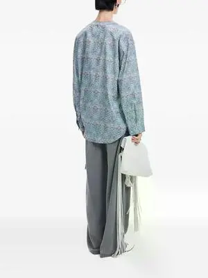 JNBY Floral V-neckline Blouse