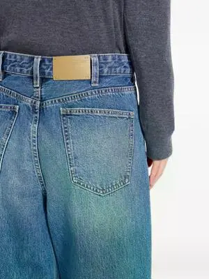 JNBY Whiskering-effect Jeans