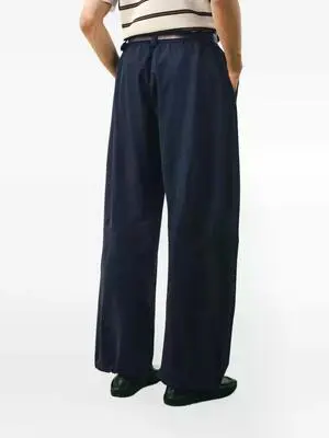 CROQUIS Tapered Drawstring Trousers
