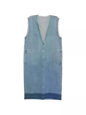 LESS Denim Midi Dress