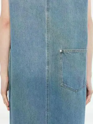 LESS Denim Midi Dress