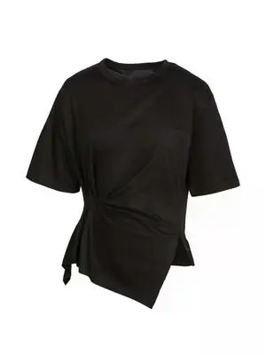 LESS Crinkled T-shirt - Black