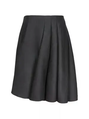 JNBY Asymmetric Pleated A-line Skirt