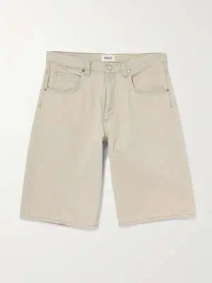 AGOLDE Fusion Straight-leg Denim Shorts