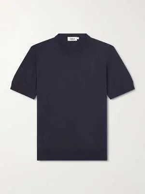 Altea Linen And Cotton-blend T-shirt