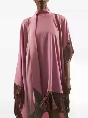 TALLER MARMO California Tassel-detail Dress - Pink