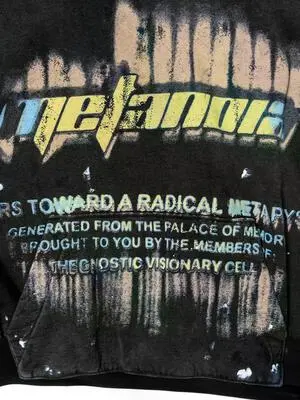 RRR123 Radical Paper Long-sleeve Sweatshirt - Black