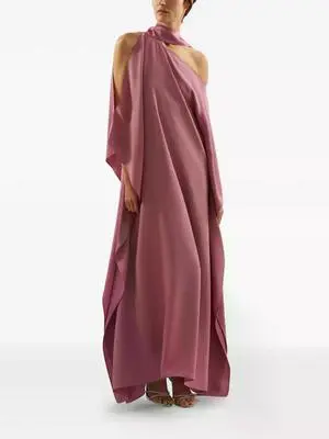 TALLER MARMO Barths Cut-out Asymmetric Maxi Dress