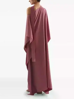TALLER MARMO Barths Cut-out Asymmetric Maxi Dress