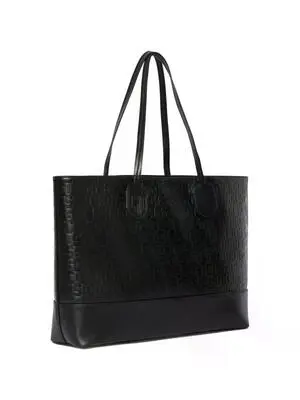 Gcds Monogram Embossed Tote Bag