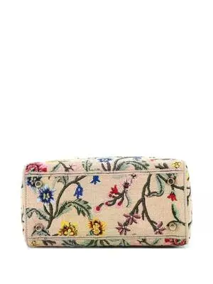 Dior Lady D-lite Medium Satchel - Neutrals