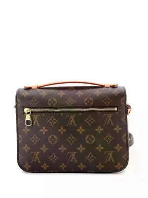 LOUIS VUITTON Pochette Metis Monogram Canvas Crossbody Bag - Brown