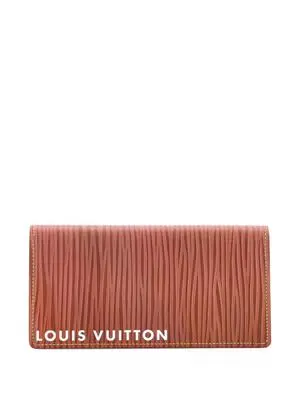 LOUIS VUITTON Brazza Wallet Xl Epi Leather Small Wallets - Brown