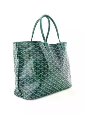 Goyard Saint Louis Coated Canvas Pm Tote Bag - Green