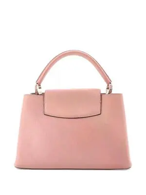 LOUIS VUITTON Capucines Mm Satchel - Pink