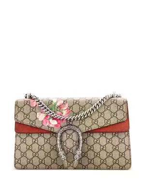 Gucci Dionysus Blooms Print Gg Coated Canvas Small Shoulder Bag - Brown