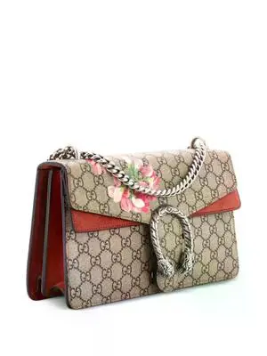 Gucci Dionysus Blooms Print Gg Coated Canvas Small Shoulder Bag - Brown
