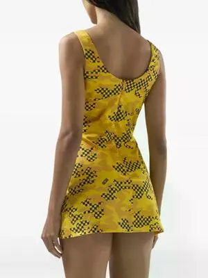 Gcds Printed Mini Dress