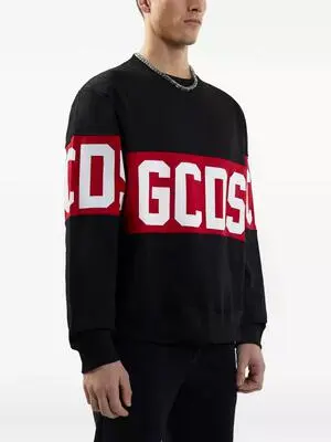 Gcds Logo Sweatshirt - Black