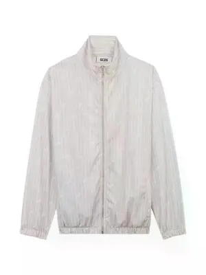 Gcds Pinstripe Windbreaker - Neutrals