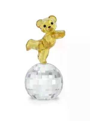 SWAROVSKI Kris Bear Ready To Disco Crystalline Figurine - White