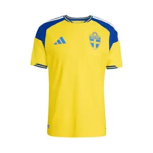 Adidas Sweden 26 Home Authentic Jersey