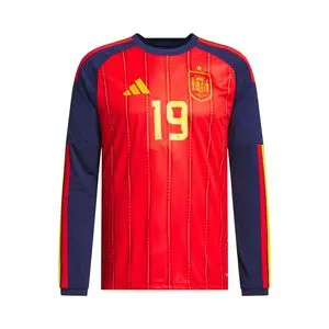 Adidas Spain 26 Home Yamal Long-sleeve Jersey - Red