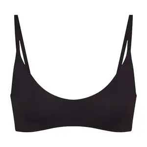 NIKESKIMS Matte Micro Scoop Bra 'obsidian - Black