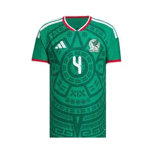Adidas Mexico 26 Home Alvarez Authentic Jersey 'bold - Green