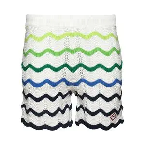 Casablanca Wave Knit Short - Multicolor