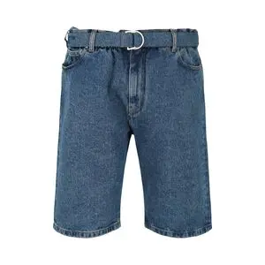 Off-White Industrial Slim Low Crotch Shorts - Blue