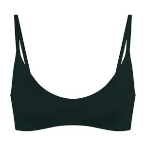 NIKESKIMS Matte Micro-scoop Bra 'dark Teal/dark Teal - Blue
