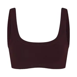 NIKESKIMS Vintage Seamless Scoop Neck Bra 'currant'