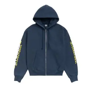 StÜssy Blade Zip Hoodie - Blue