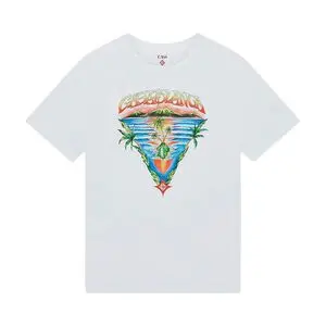 Casablanca Innocence Triangle Classic T-shirt - White