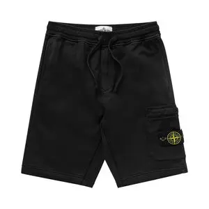 Stone Island Cargo Bermuda Short - Black